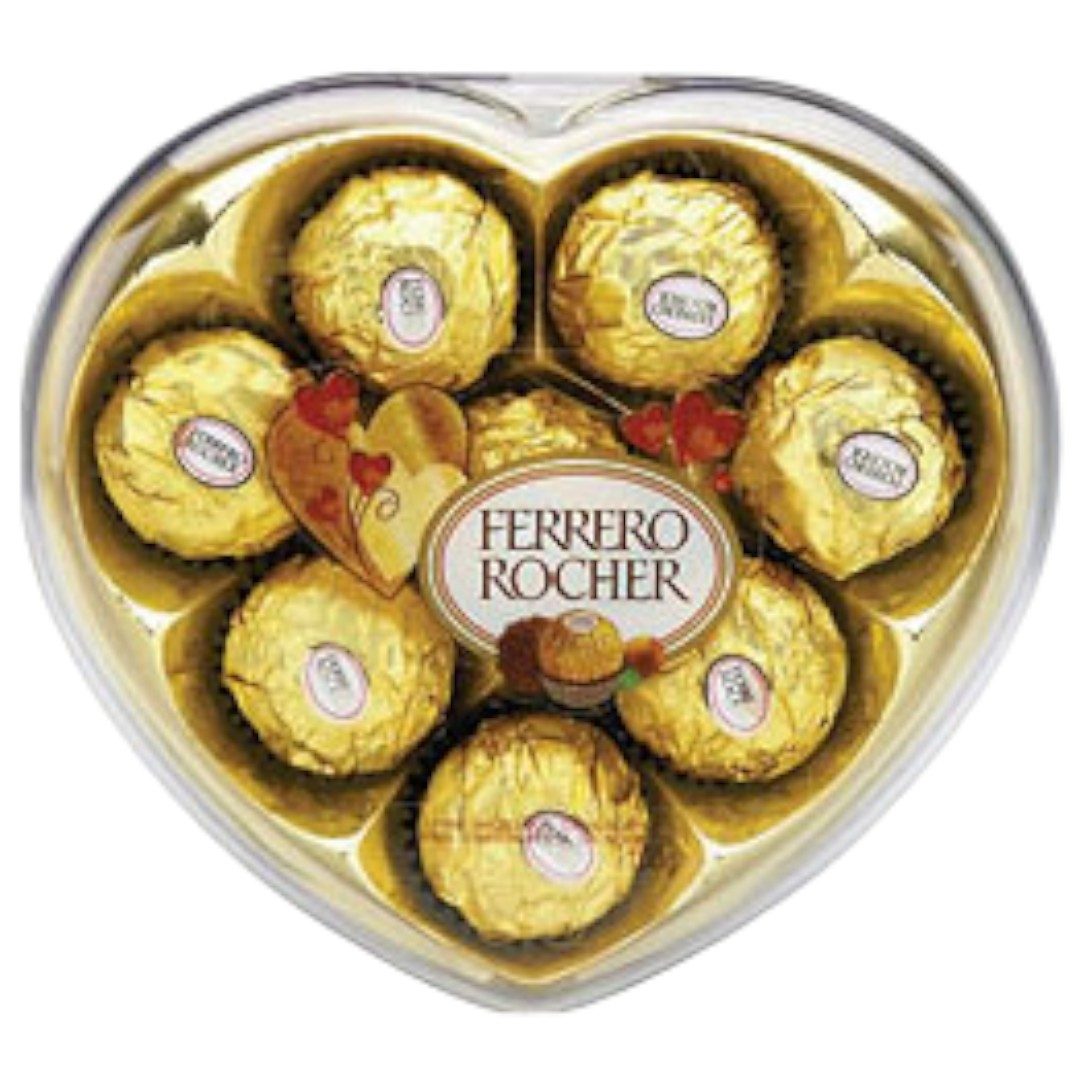 Ferrero Rocher Heart - Daet Flower Shop